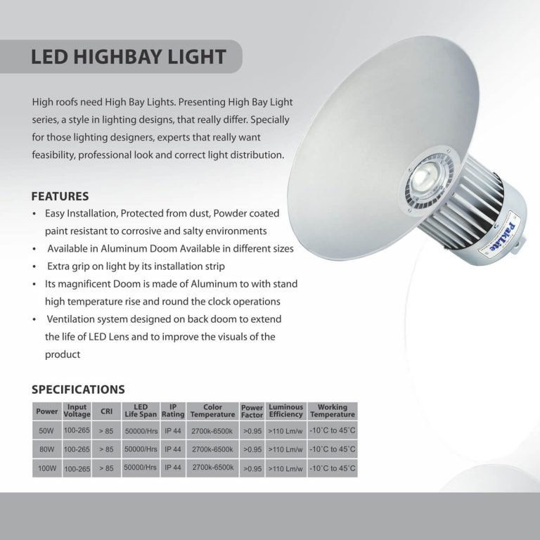 Paklite Lighting Range - Paklite Products list