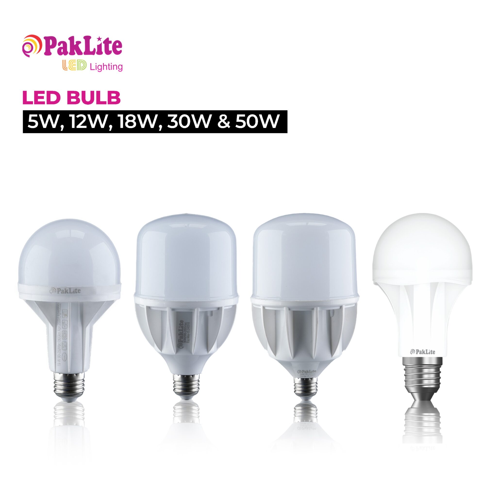 Paklite Lighting Range - Paklite Products list