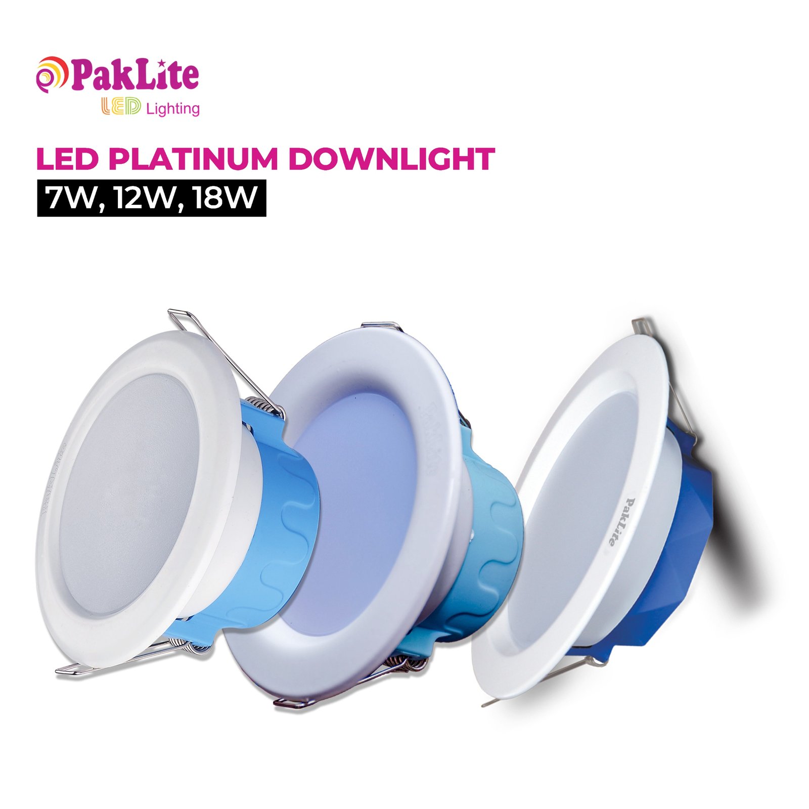 LED Platinum Down light | Metal Elegance for Bright Spaces