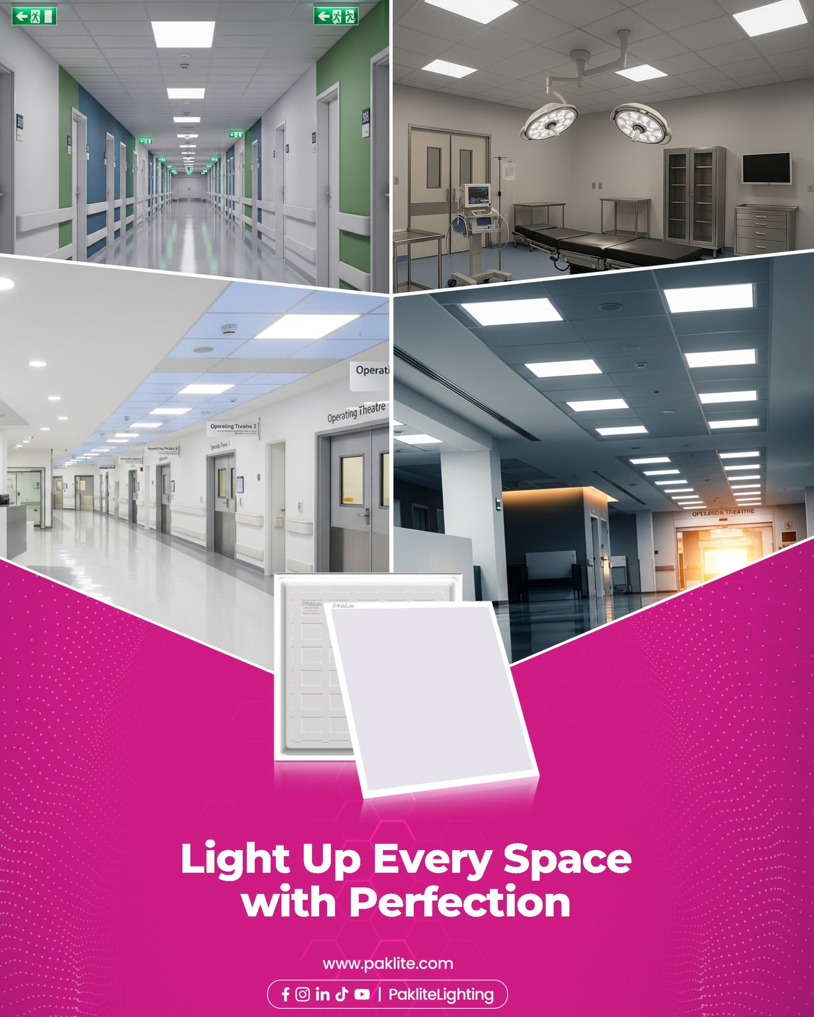 Healthcare Lighting Solutions Pakistan | Hospital LED Lights