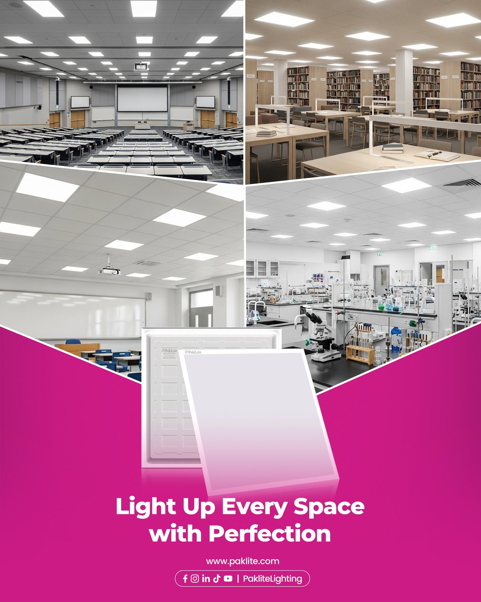 Educational and Institutional Lighting Solutions Pakistan - Paklite